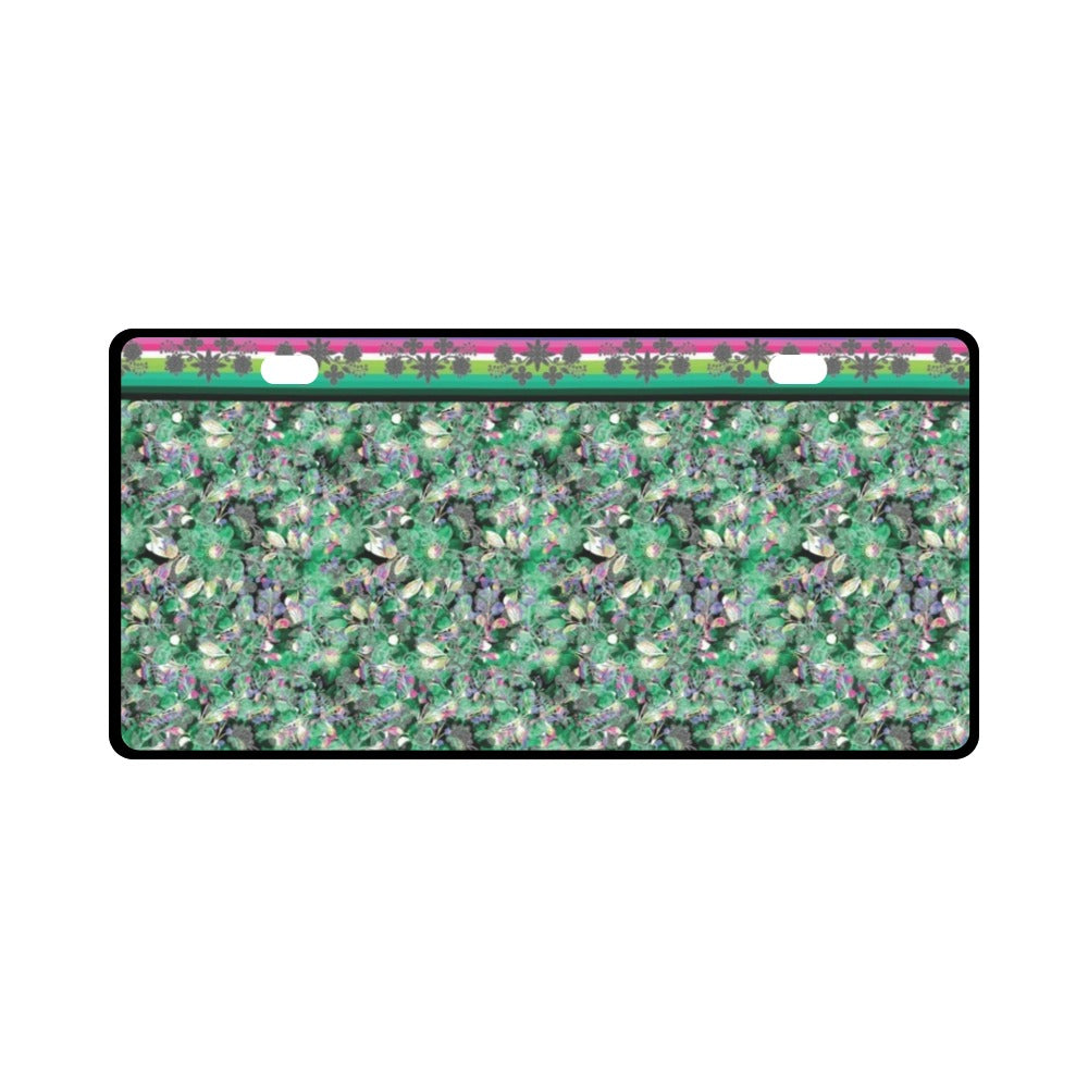 Culture in Nature Green License Plate