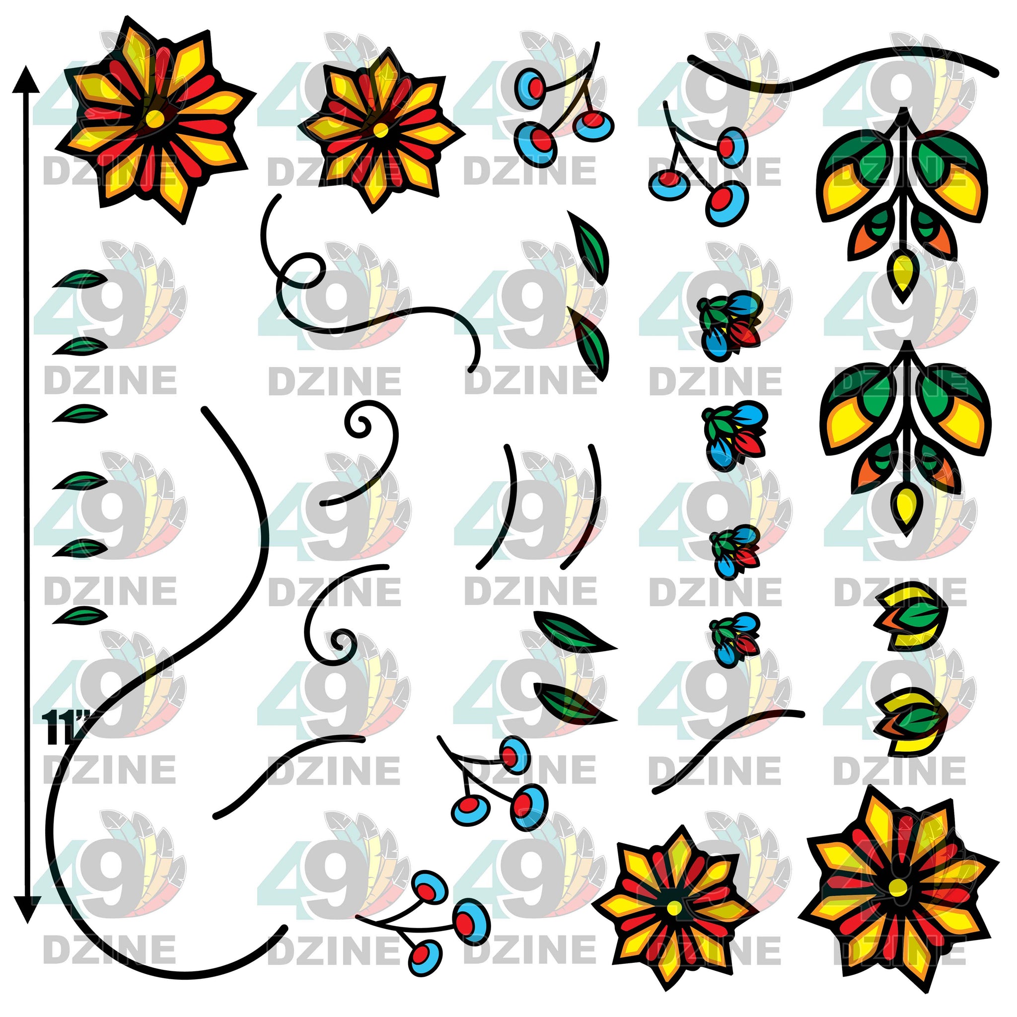 Prairie Paintbrush DIY Transfer