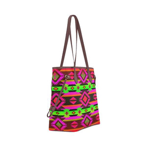 Adobe Afternoon Clover Canvas Tote Bag