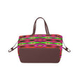 Adobe Afternoon Clover Canvas Tote Bag