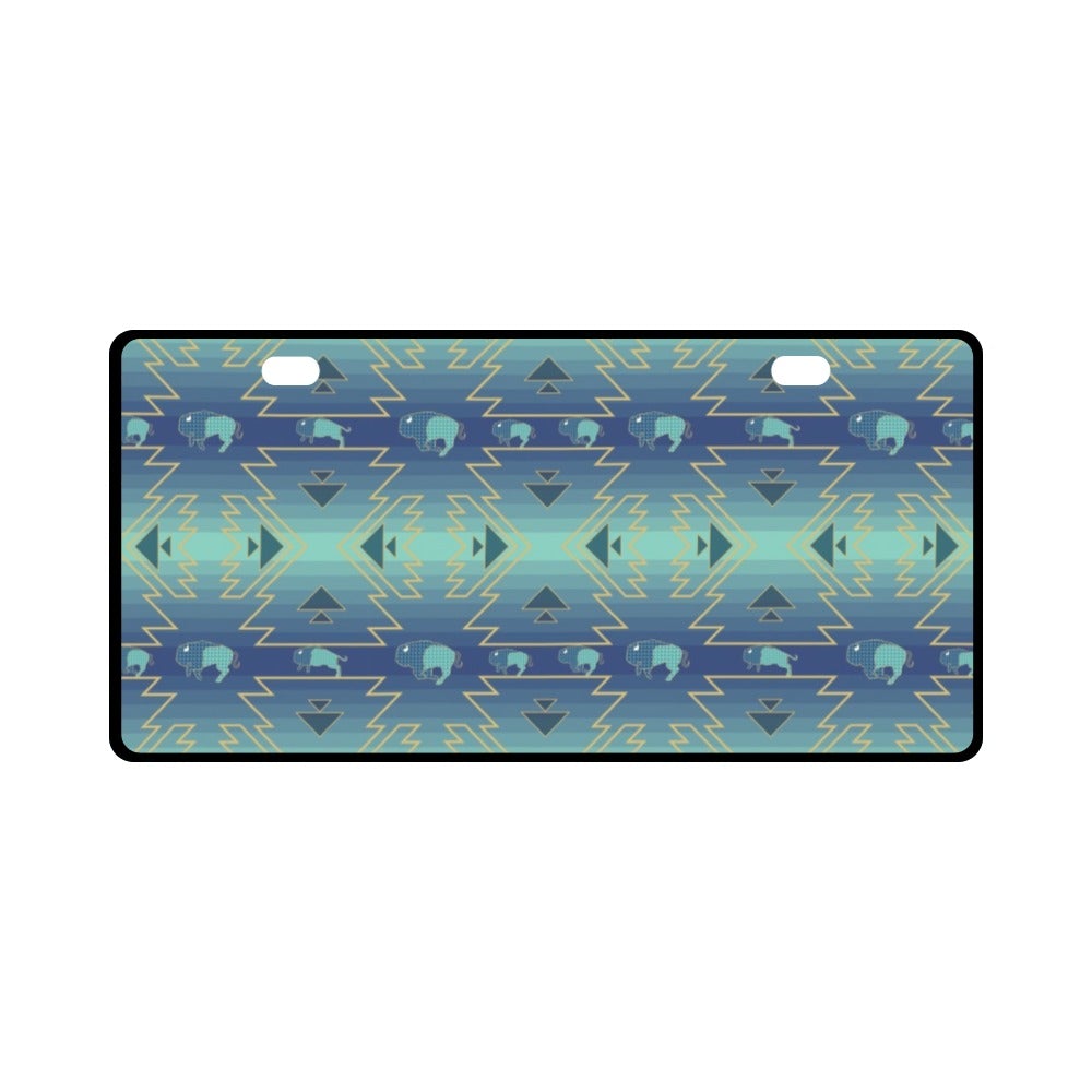 Buffalo Run License Plate