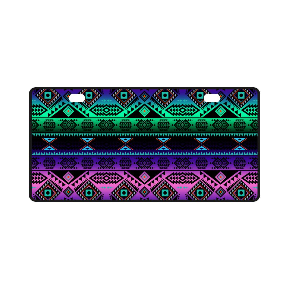 California Coast Sunrise License Plate