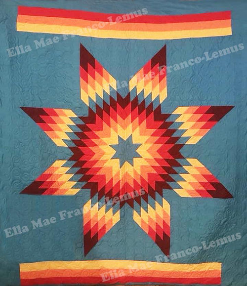 Handmade Star Quilt- Design 32