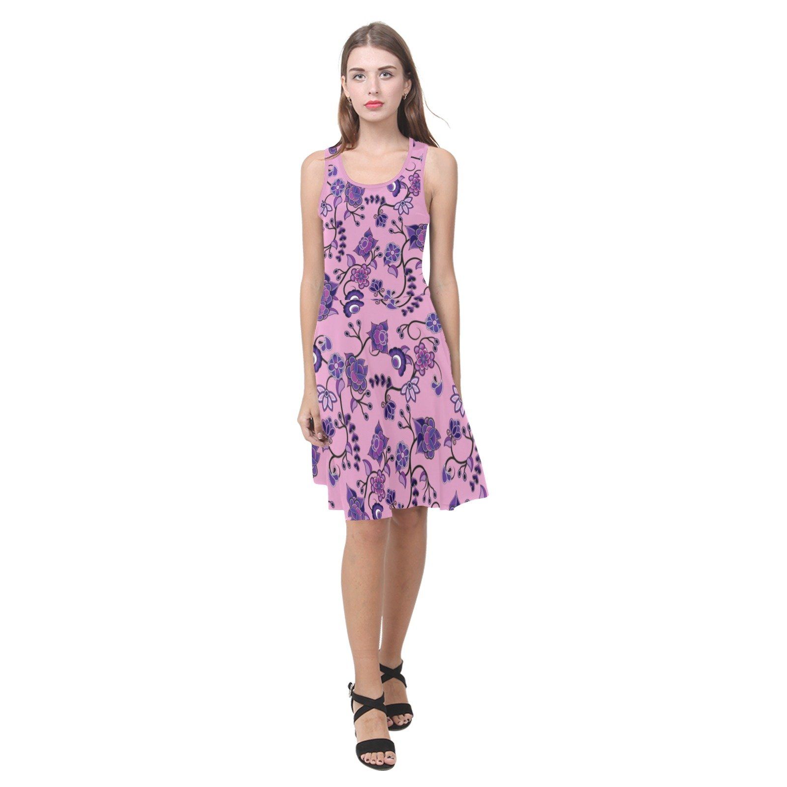 Purple Floral Amour Atalanta Sundress