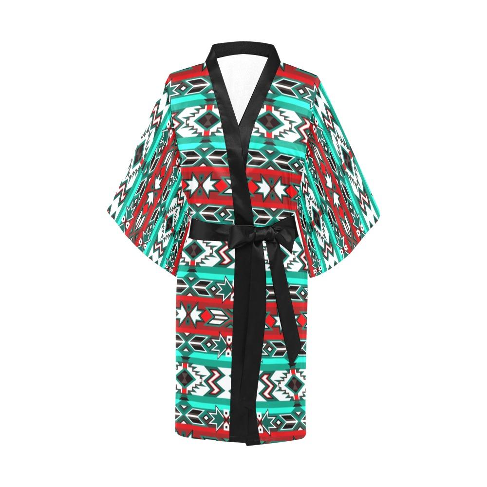 Southwest Journey Satin Robe
